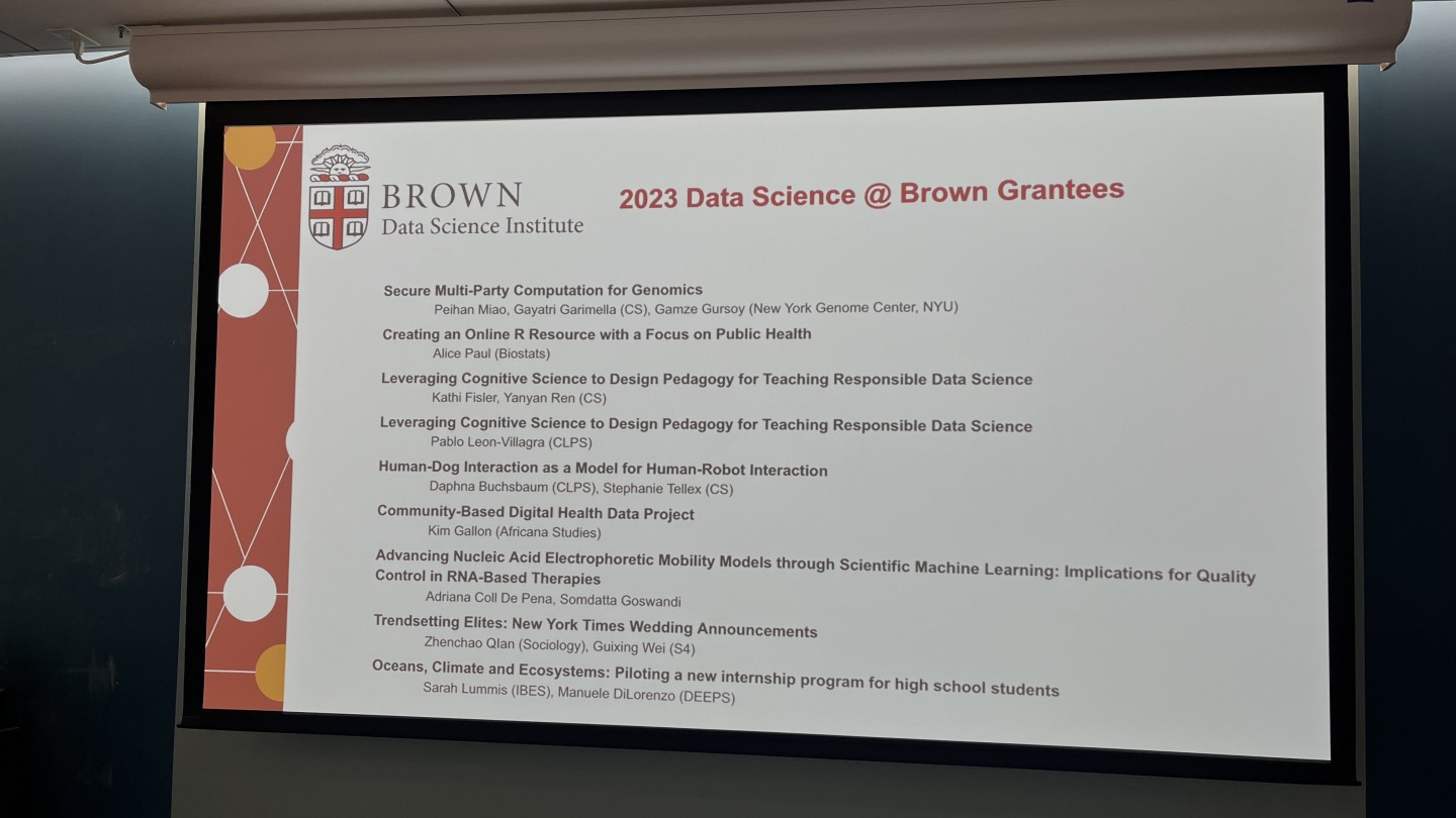 DSI awards 2024 Seed Grants and celebrates 2023 projects | Data Science ...
